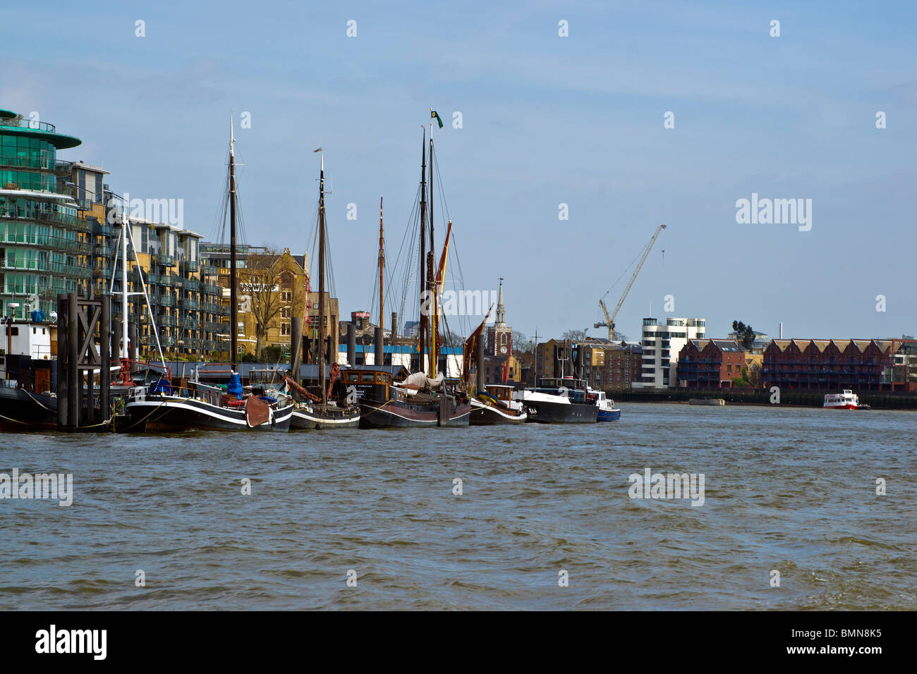 Thames barges hi-res stock photography and images - Alamy