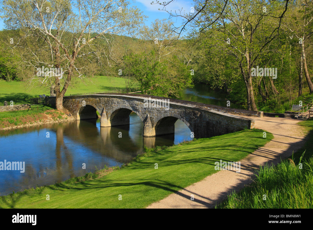 Burnside Bridge, Antietam National Battlefield, Sharpsburg, Maryland ...