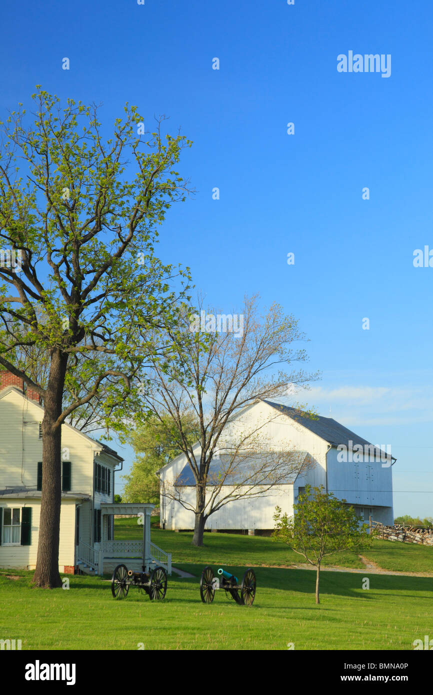 Mumma Farm, Antietam National Battlefield, Sharpsburg, Maryland, USA ...