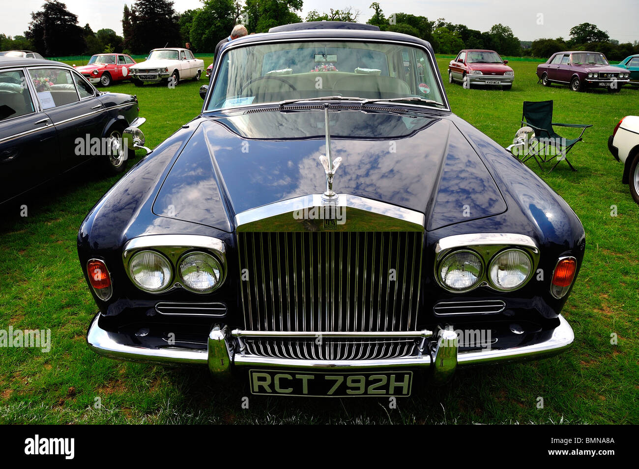 Rolls Royce at Classic Car Show in Luton Stock Photo - Alamy