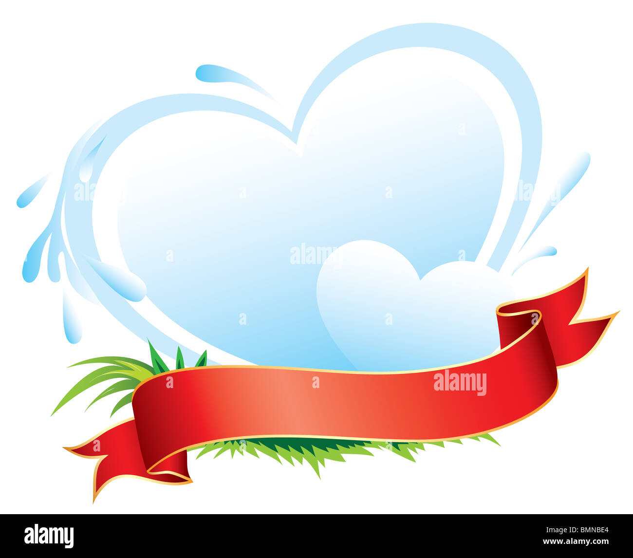 Organic yoghurt label Cut Out Stock Images & Pictures - Alamy