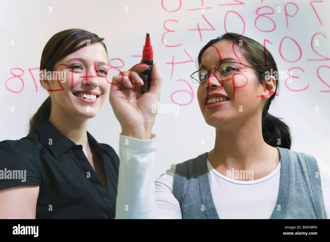 Front working figures hi-res stock photography and images - Alamy