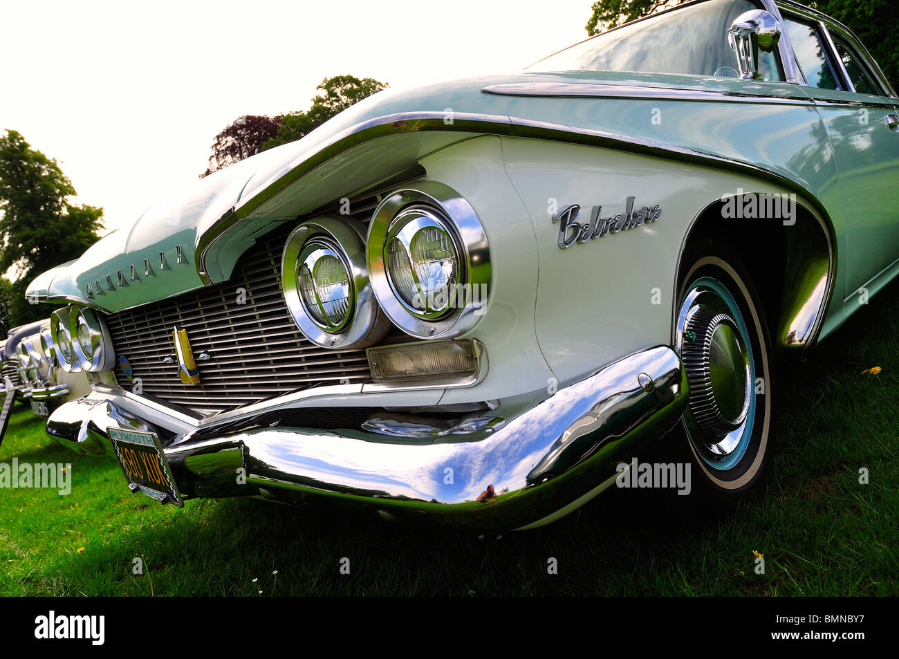 plymouth car Classic Car Show in Luton 2010 Stock Photo - Alamy