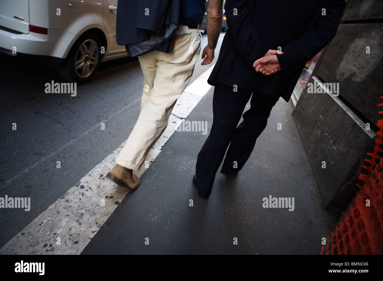 Two men in city street two men in city street hi-res stock photography ...