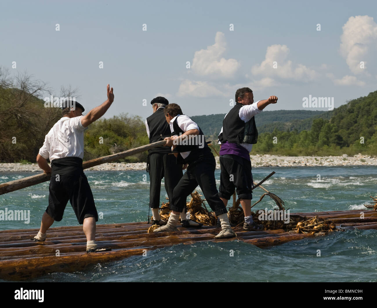 Raft pilot hi-res stock photography and images - Alamy