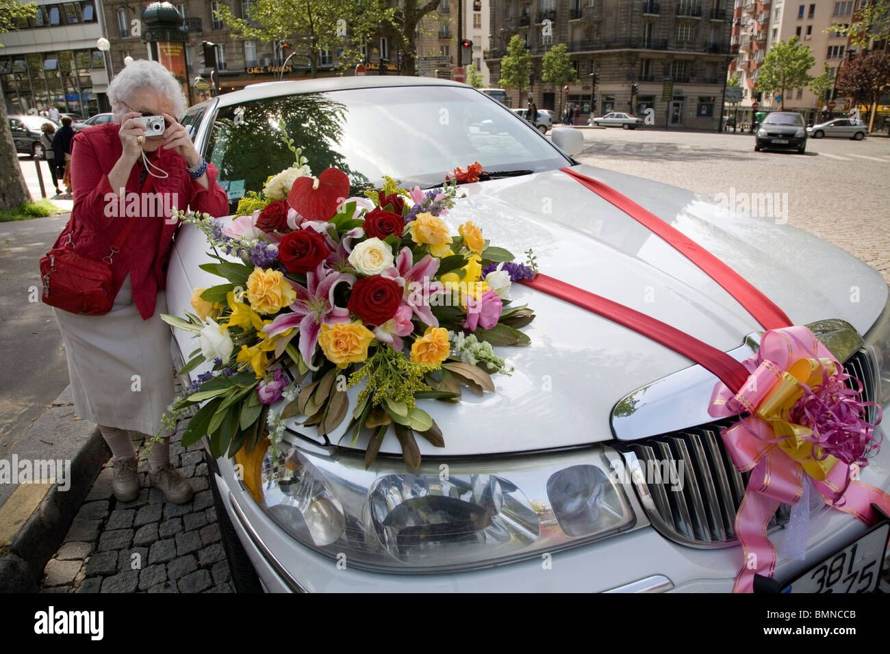 Old lady car hi-res stock photography and images - Alamy