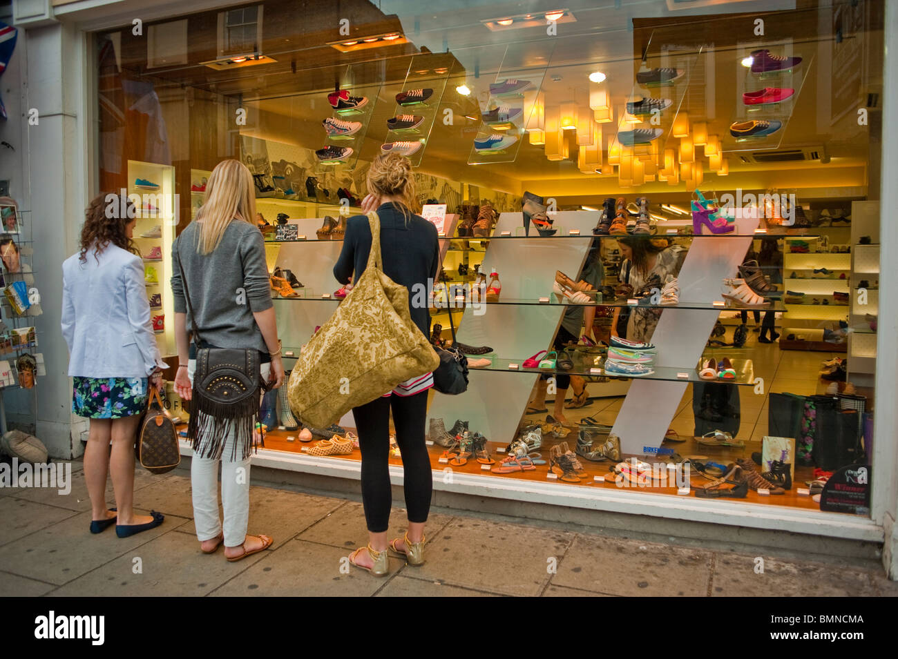 Leisure bags shoes display hi-res stock photography and images - Alamy