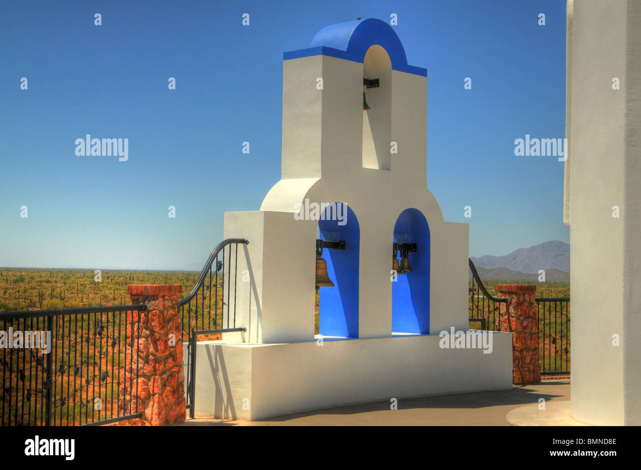 Greek Orthodox church St. Elijah at St. Anthony's Monastery in Arizona ...