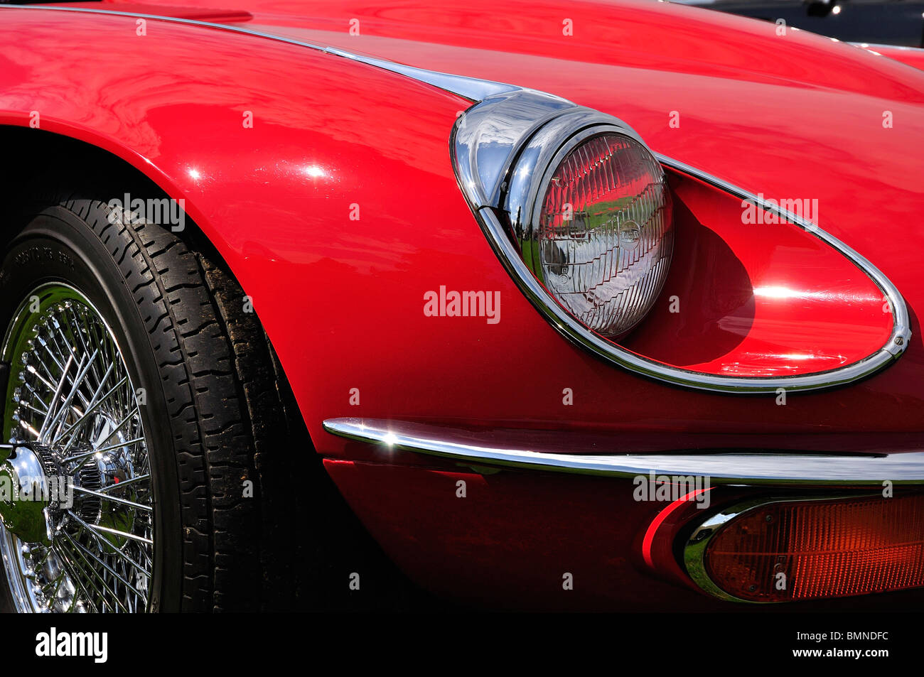 Jaguar E-type at Classic Car Show in Luton 2010 Stock Photo - Alamy