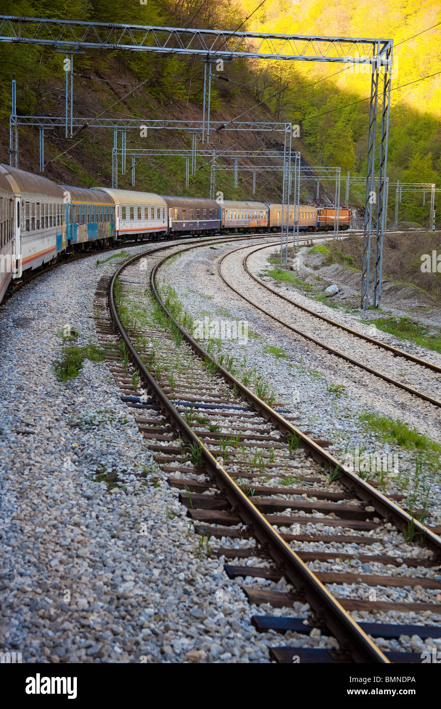 Montenegro train hi-res stock photography and images - Alamy