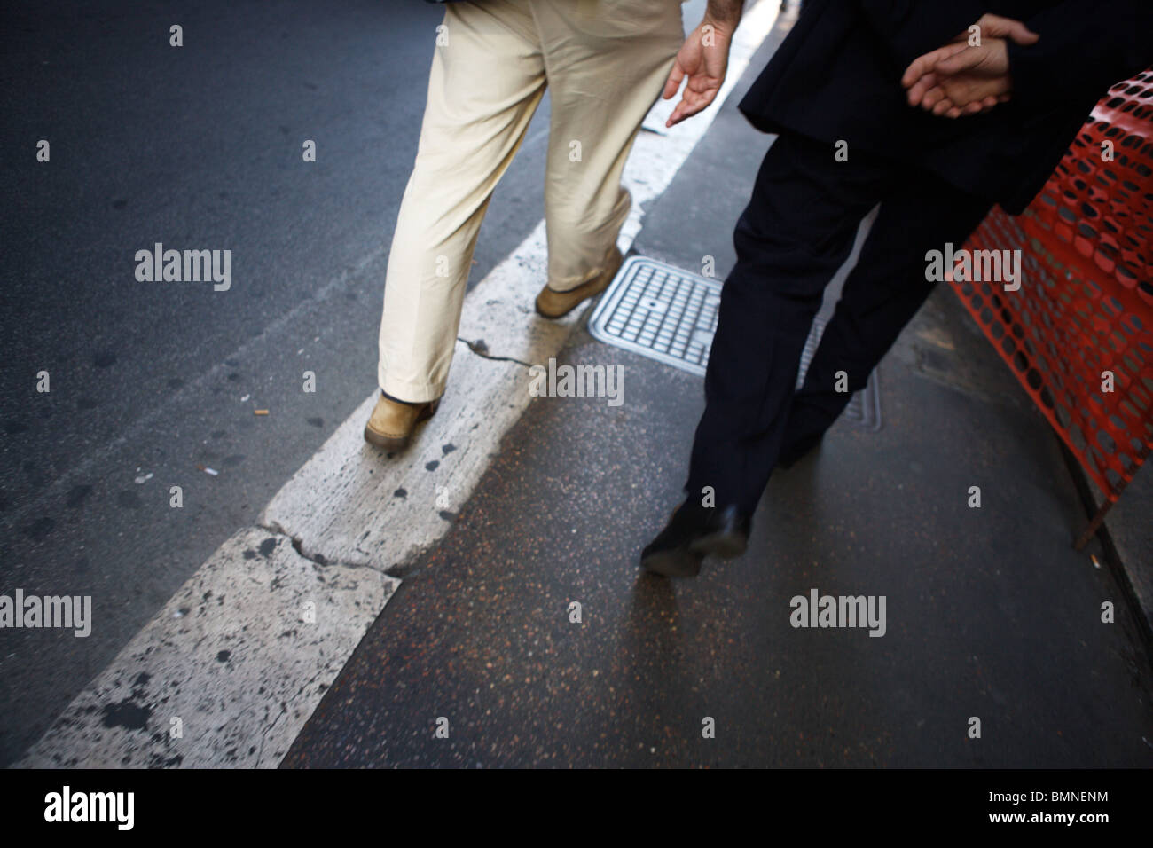 Two men walks in the street of Rome Italy Europe Stock Photo - Alamy