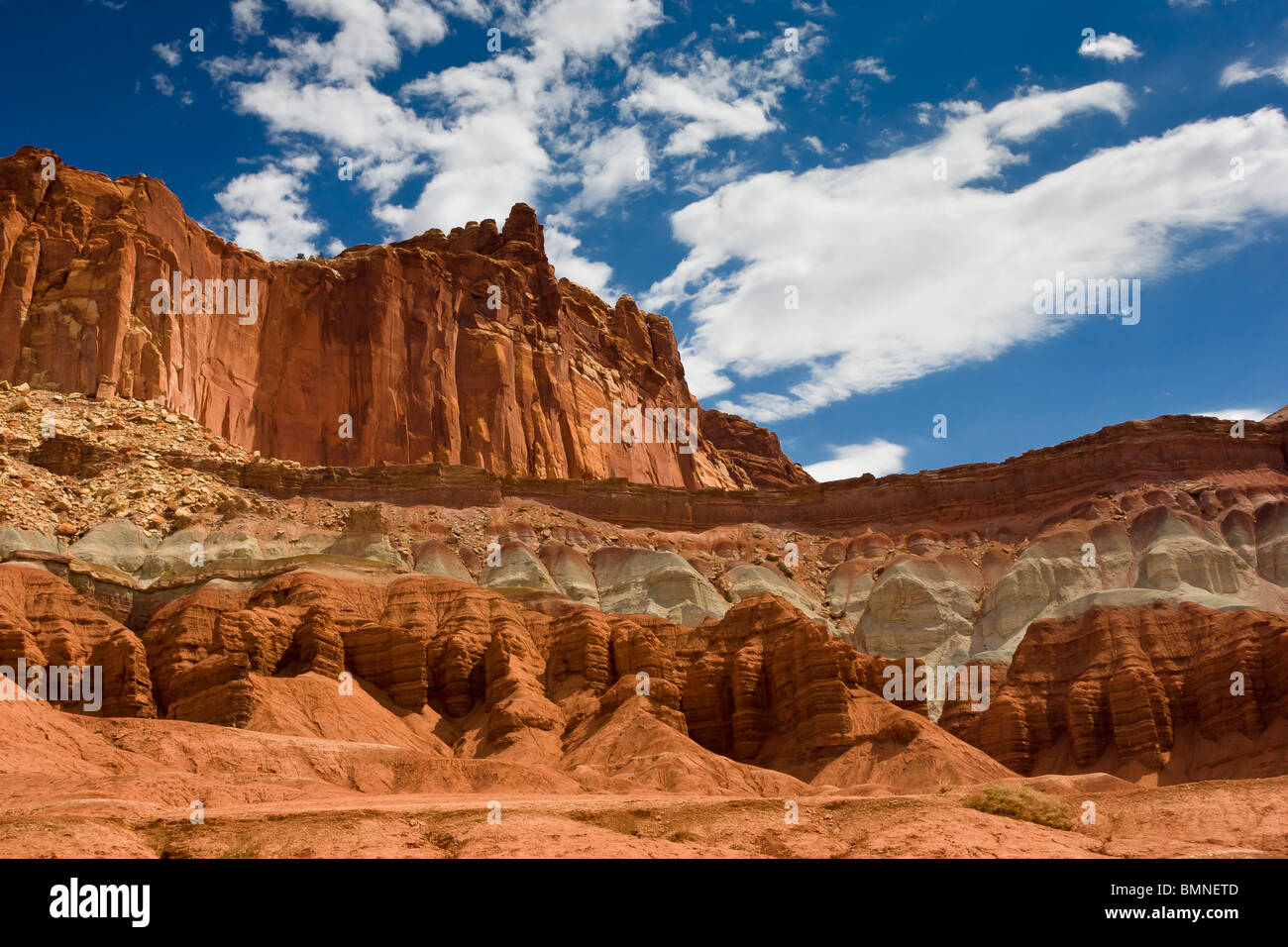 The Castle, Capitol Reef National Park, Utah Stock Photo - Alamy