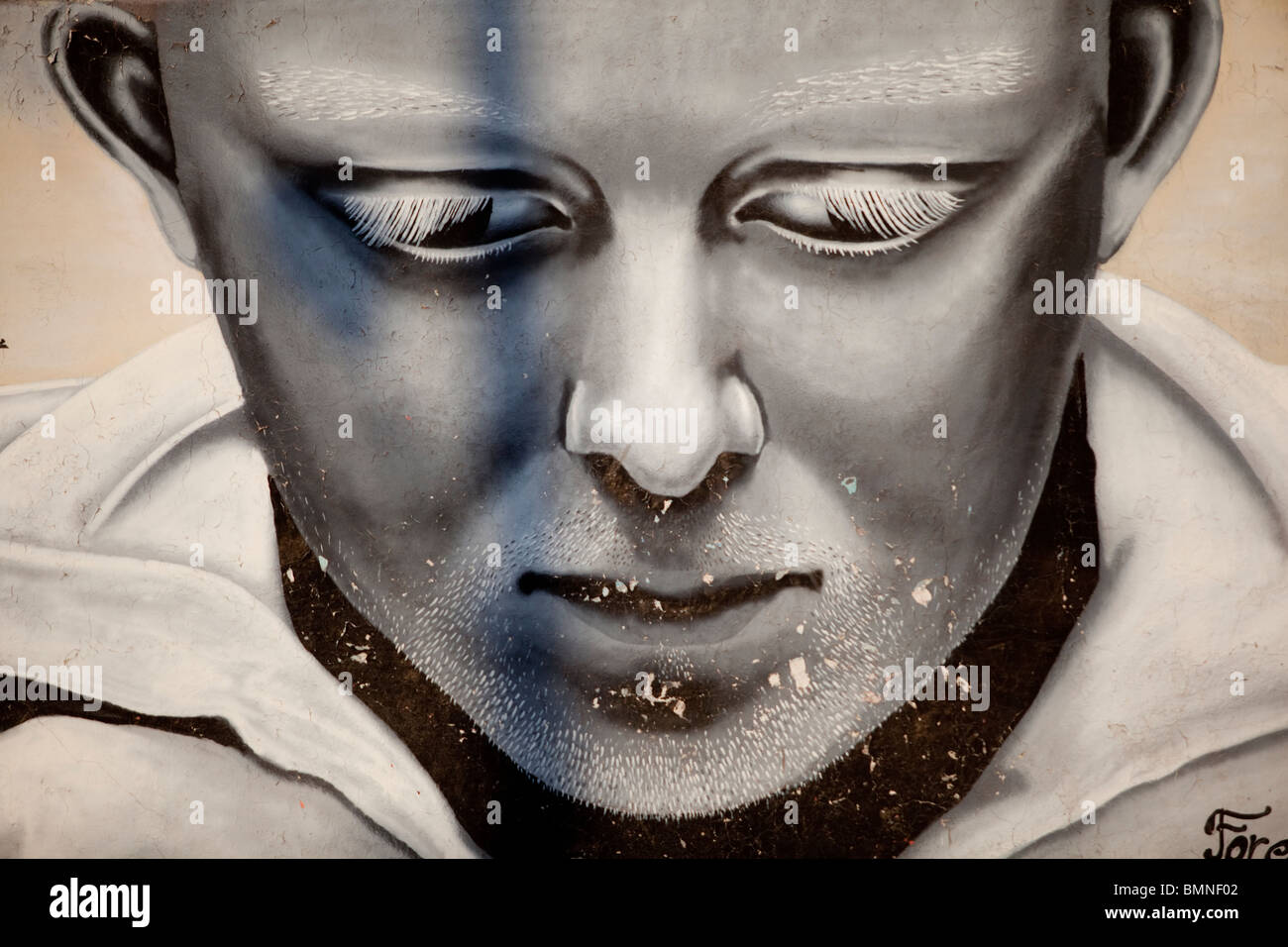 Spanish man mural hi-res stock photography and images - Alamy