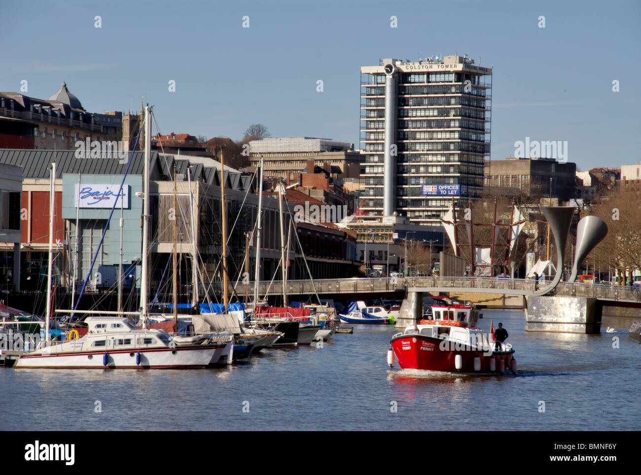 Bristol Docks Area Stock Photo - Alamy