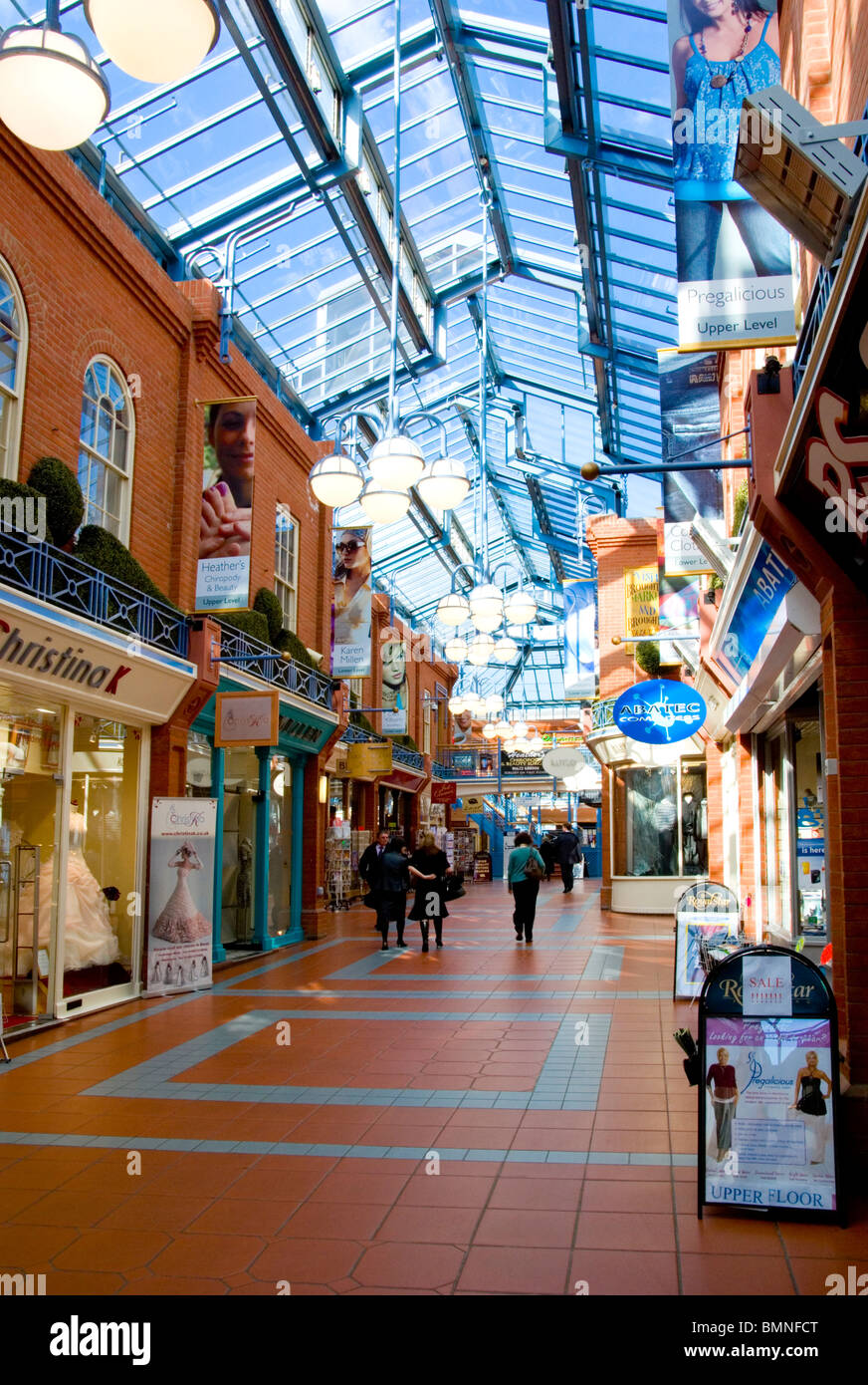 Kent, Maidstone, Royal Star Shopping Arcade Stock Photo - Alamy