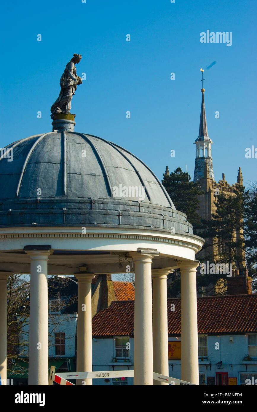Norfolk, Swaffham Town Center Stock Photo - Alamy