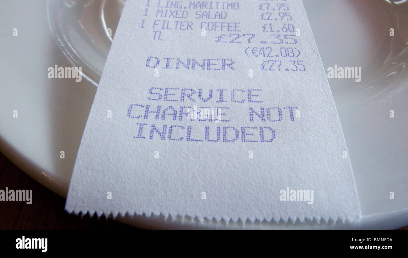 London Food Bill High Resolution Stock Photography and Images - Alamy