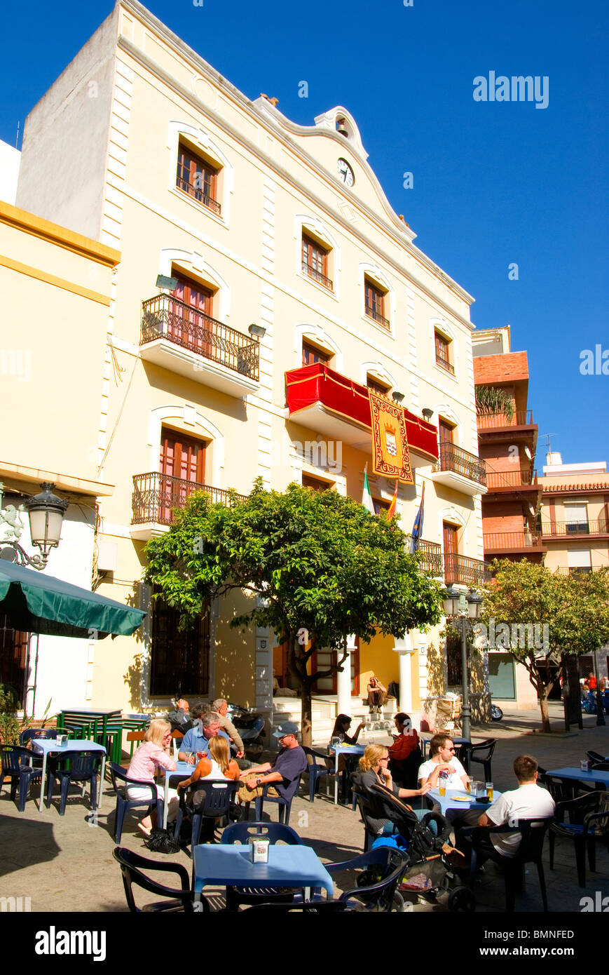 Andalusia, Almunecar Old Town Stock Photo - Alamy