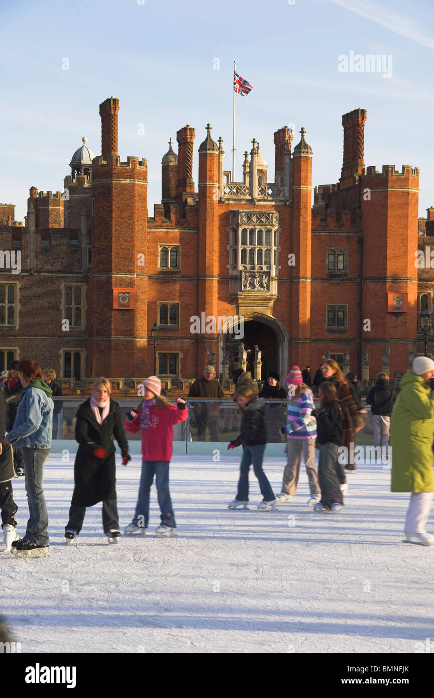Hampton Court Palace Ice Rink High Resolution Stock Photography and ...
