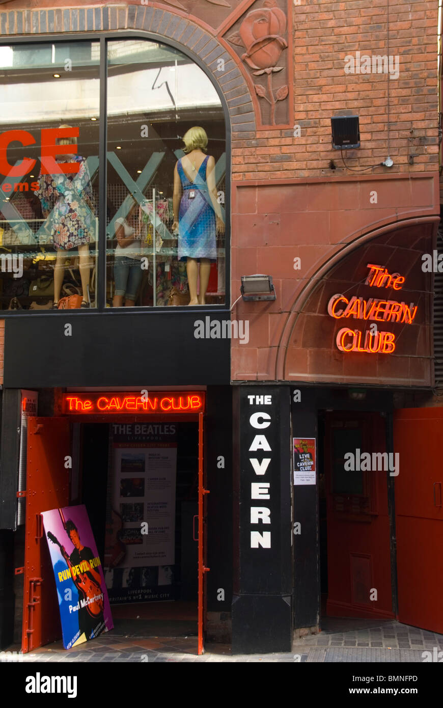 Liverpool, Merseyside, Cavern Club Stock Photo - Alamy