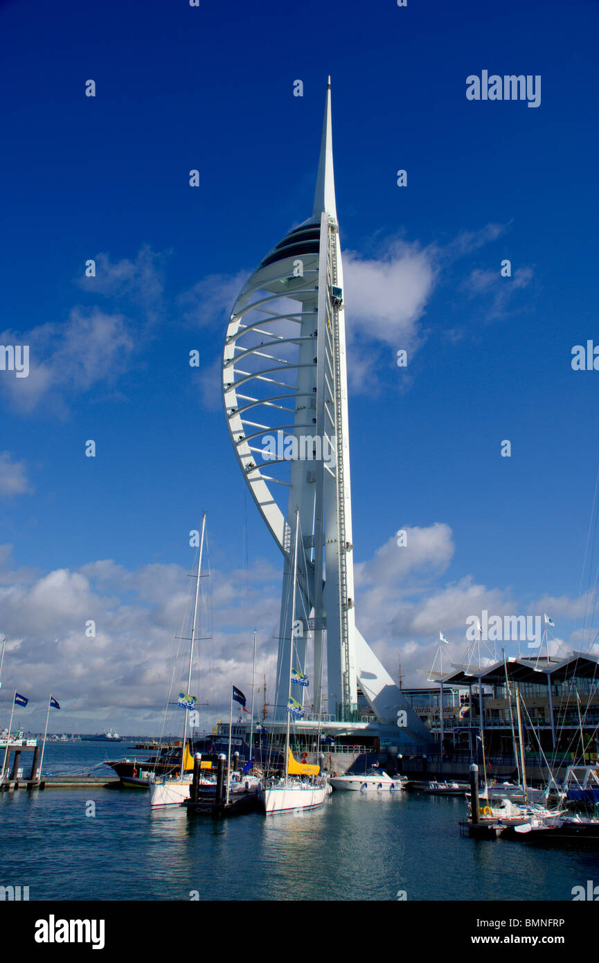 Portsmouth, Spinnaker Tower Stock Photo - Alamy