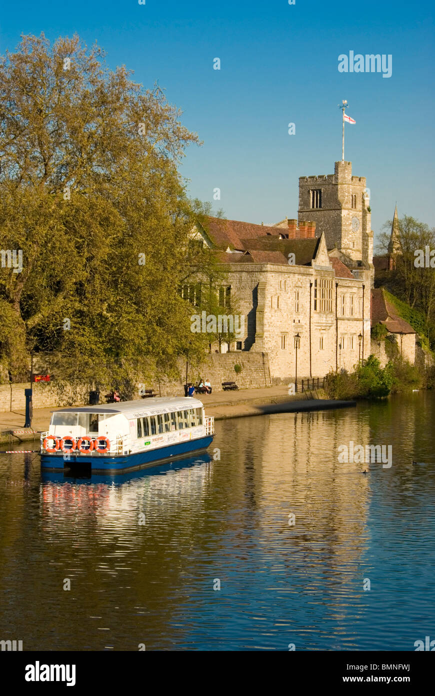 Maidstone, Bishops Palace, Historic Building Stock Photo - Alamy