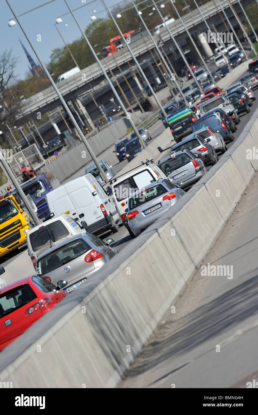 Stockholm rush hour traffic Stock Photo - Alamy