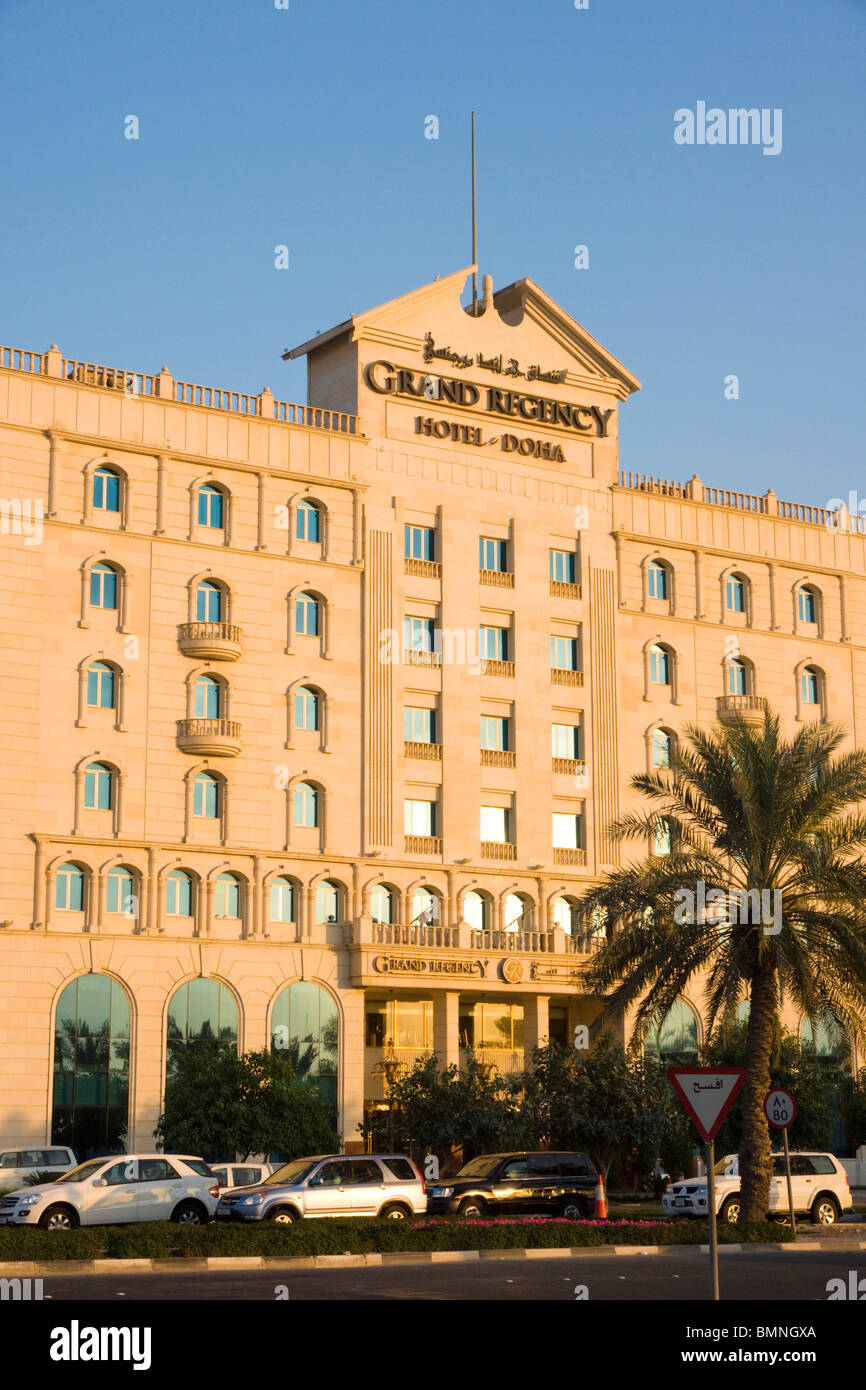 Qatar, Doha, Grand Regency Hotel Stock Photo - Alamy