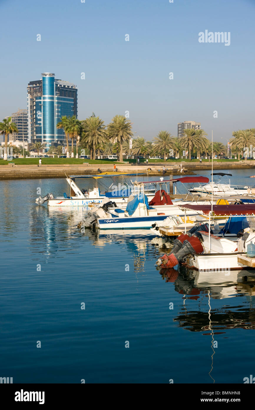 Middle East, Qatar, Doha Bay Stock Photo - Alamy