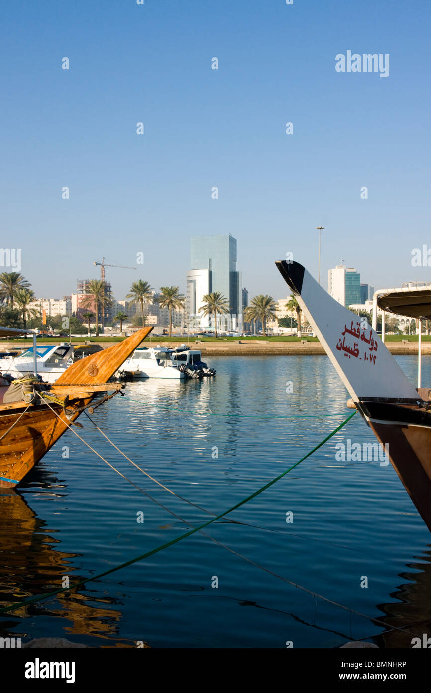 Qatar, Doha Bay Stock Photo - Alamy