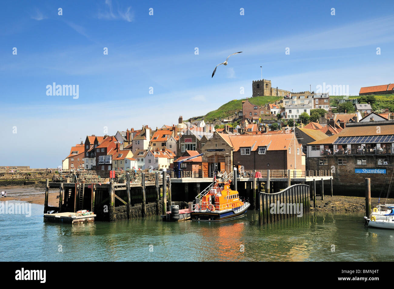 Old whitby lifeboat hi-res stock photography and images - Alamy