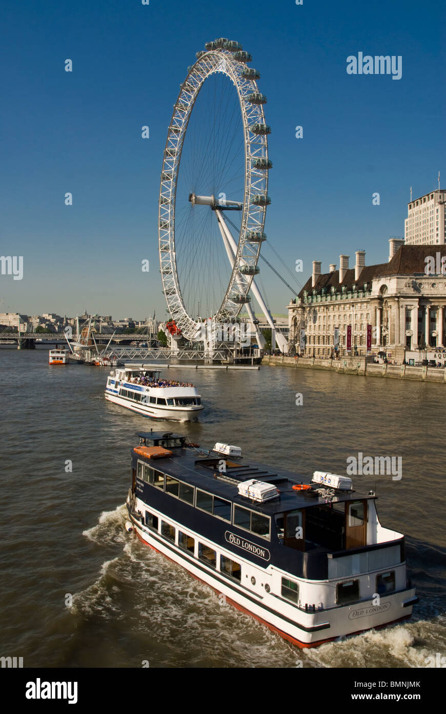 Millennium Wheel London Eye Stock Photo - Alamy