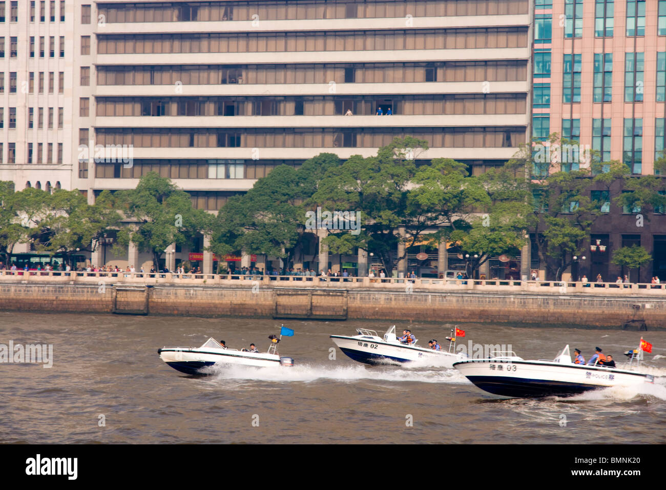 China Guangdong Guangzhou Police Boat Display Stock Photo - Alamy