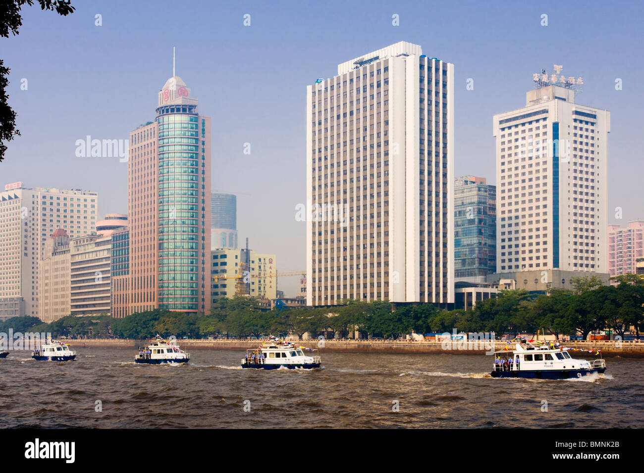 China Guangdong Guangzhou Police Boat Display Stock Photo - Alamy