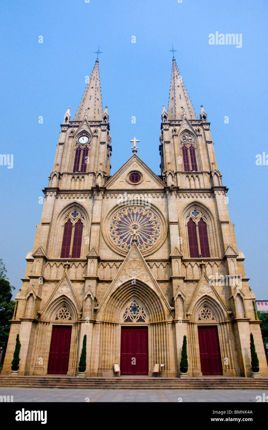 China Guangzhou Stone Church Sacred Heart Of Jesus Stock Photo - Alamy