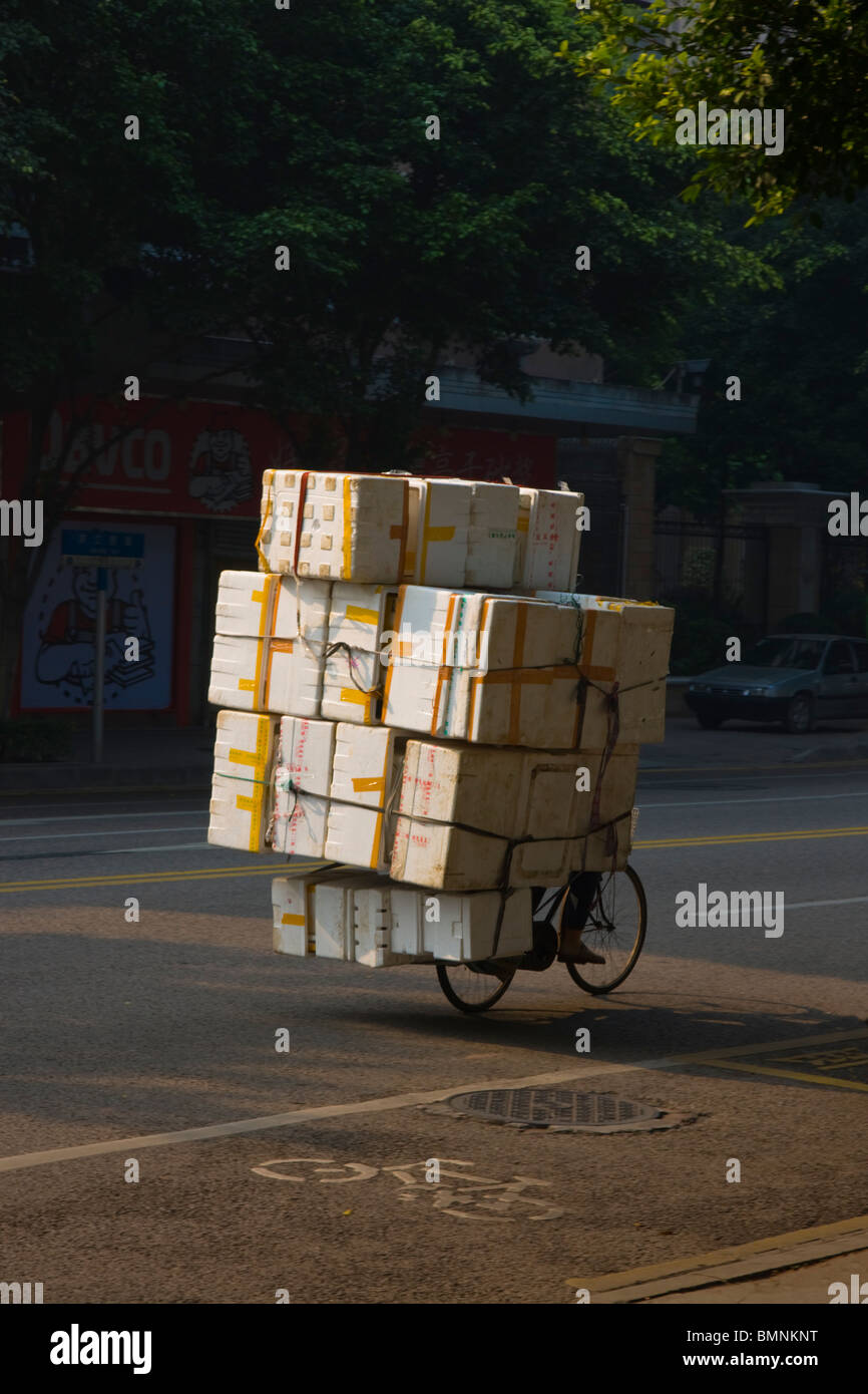 Overloaded bicycle hi-res stock photography and images - Alamy