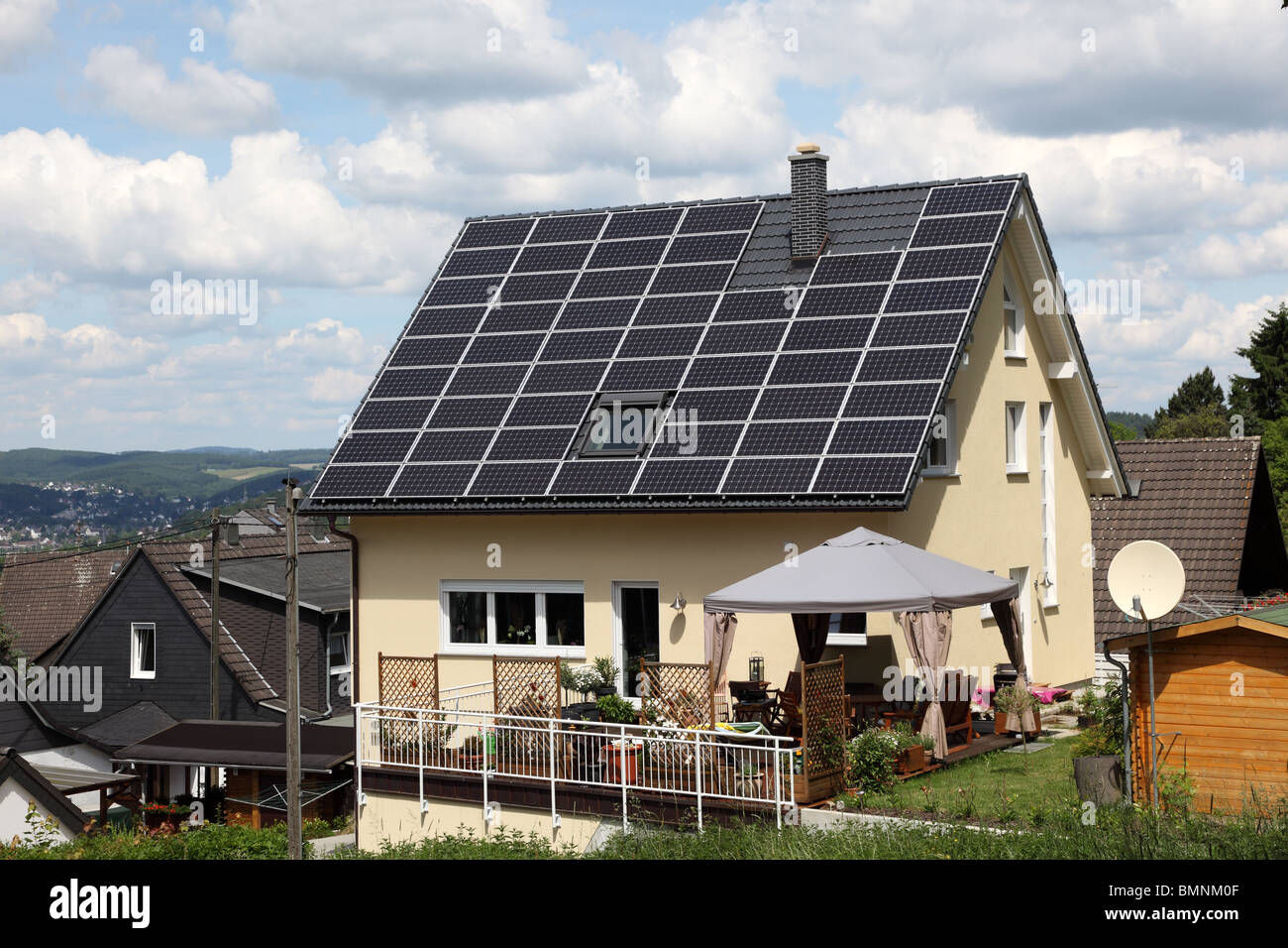 Solar energy house germany hi-res stock photography and images - Alamy