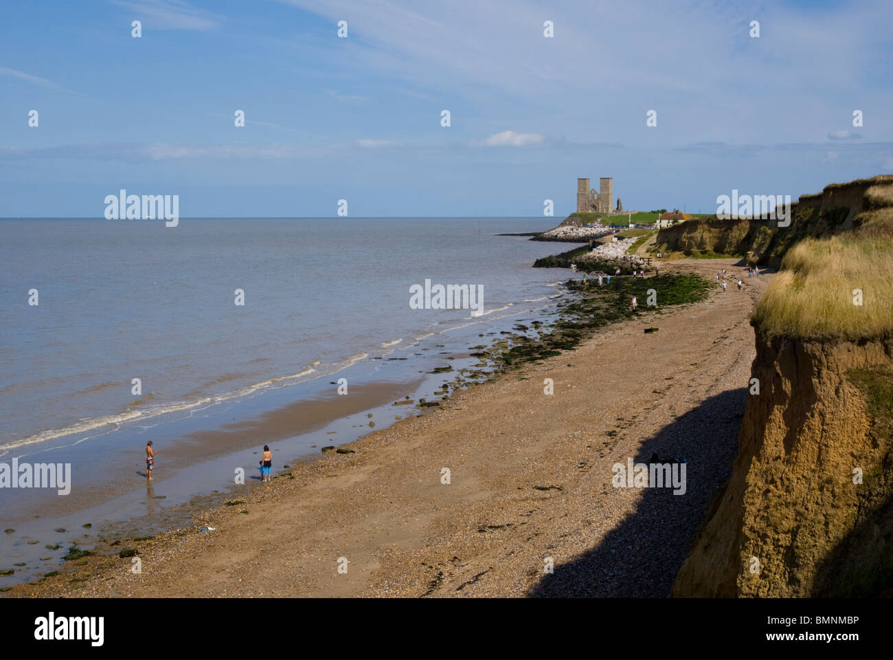 Reculver kent beach sea hi-res stock photography and images - Alamy