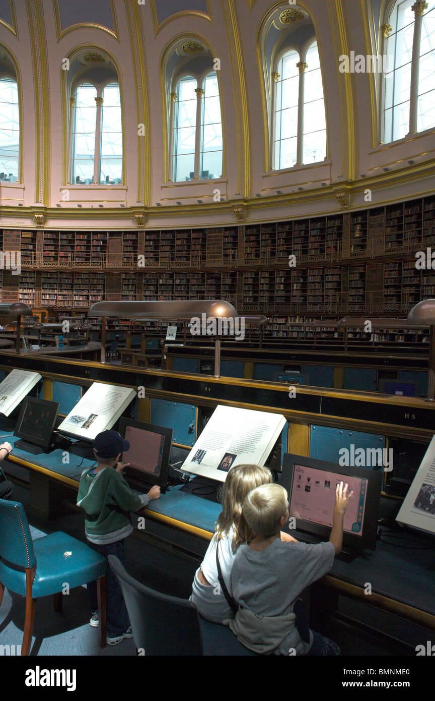 British Museum, Great Hall Reading Room Stock Photo - Alamy