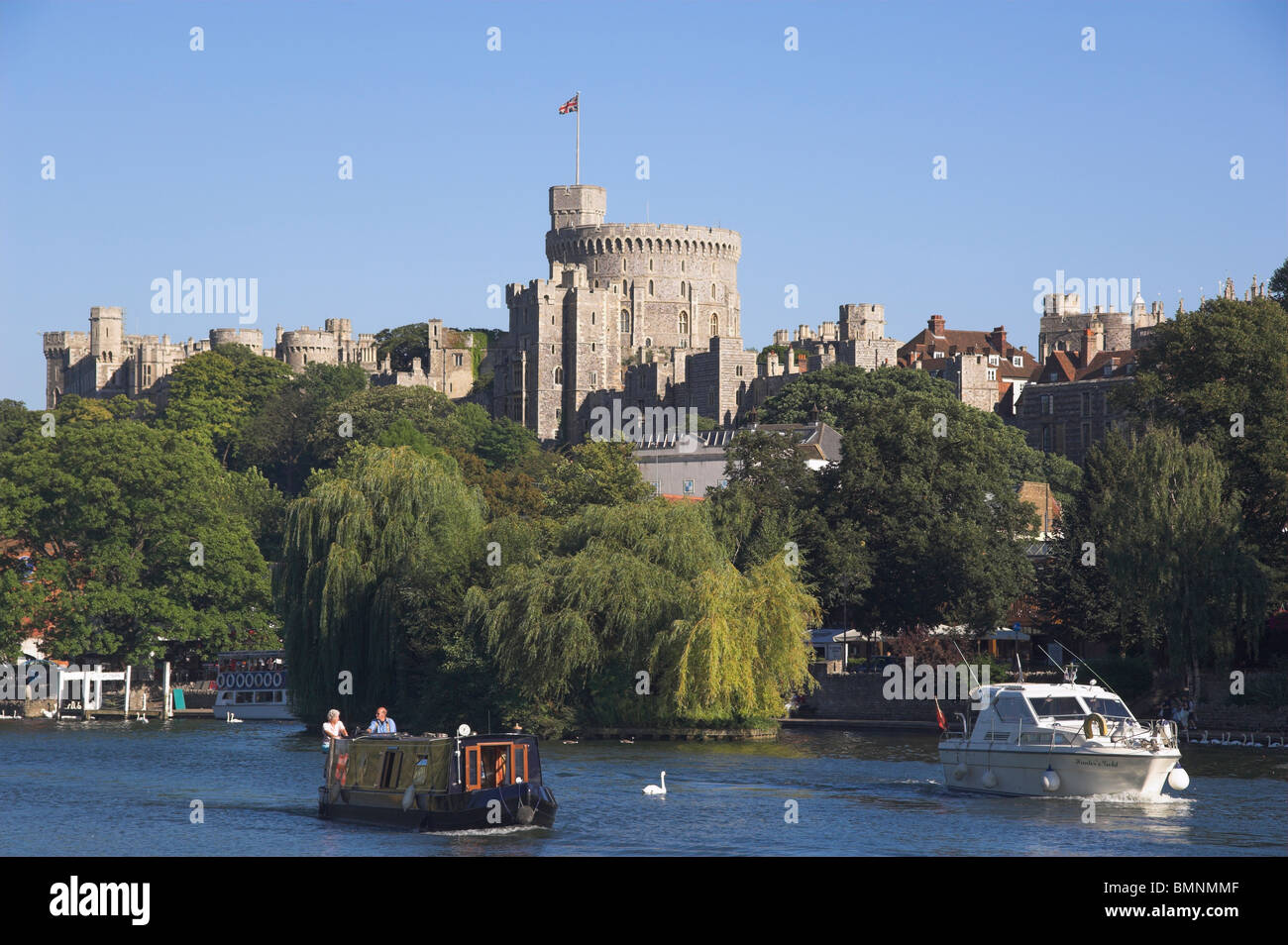 Windsor Castle & River Thames Stock Photo - Alamy