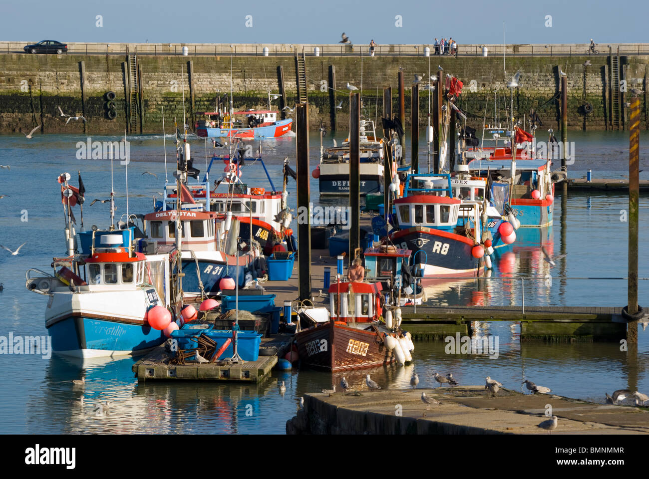Fishing boats ramsgate england hi-res stock photography and images - Alamy