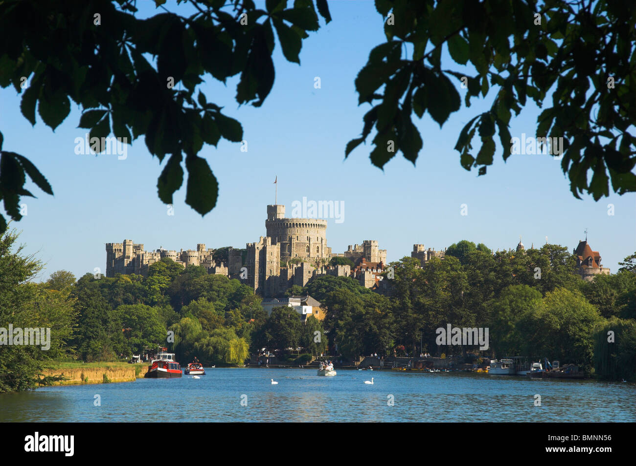 Windsor Castle & River Thames Stock Photo - Alamy
