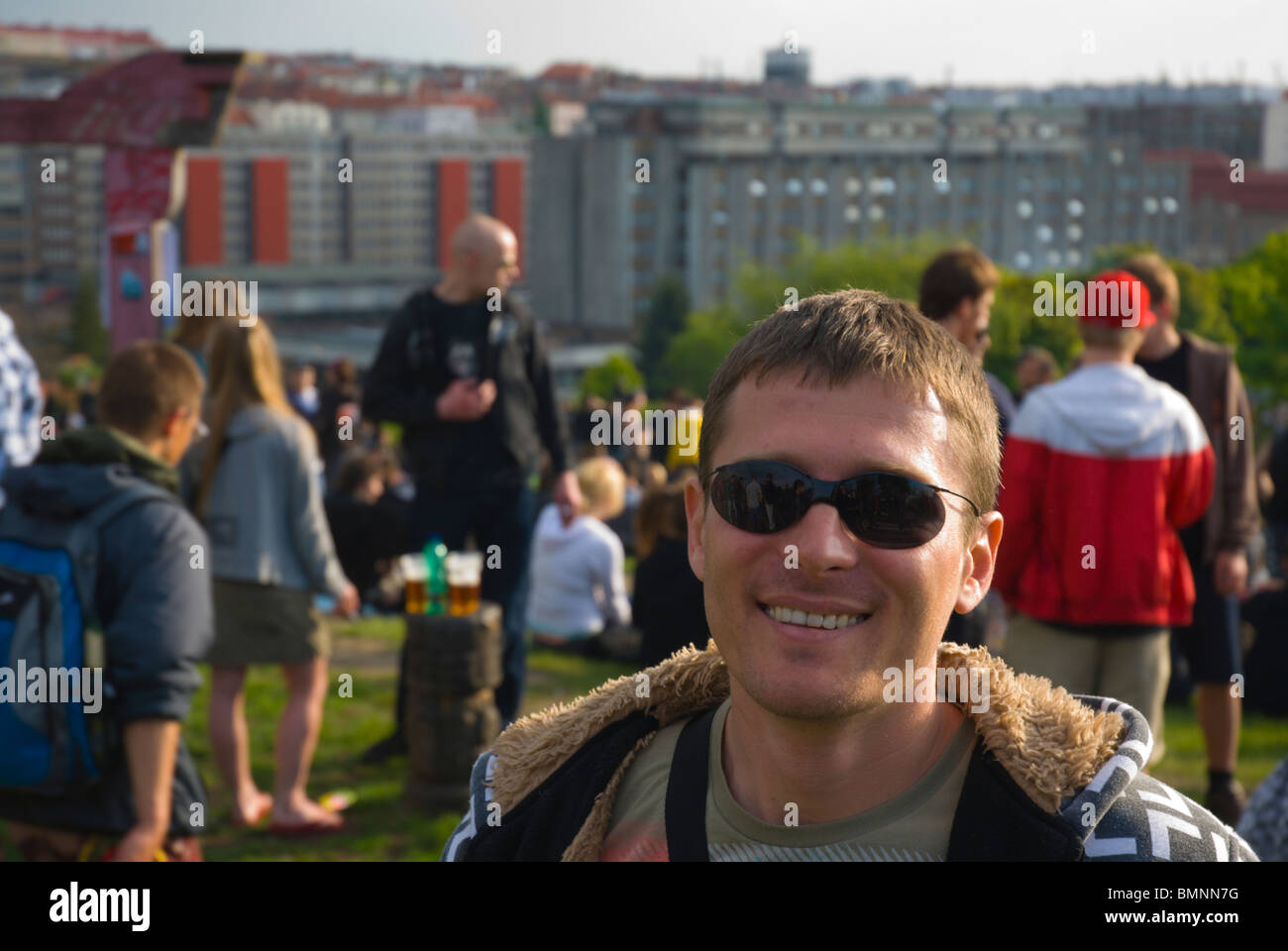 Russian man in 30s happy hi-res stock photography and images - Alamy