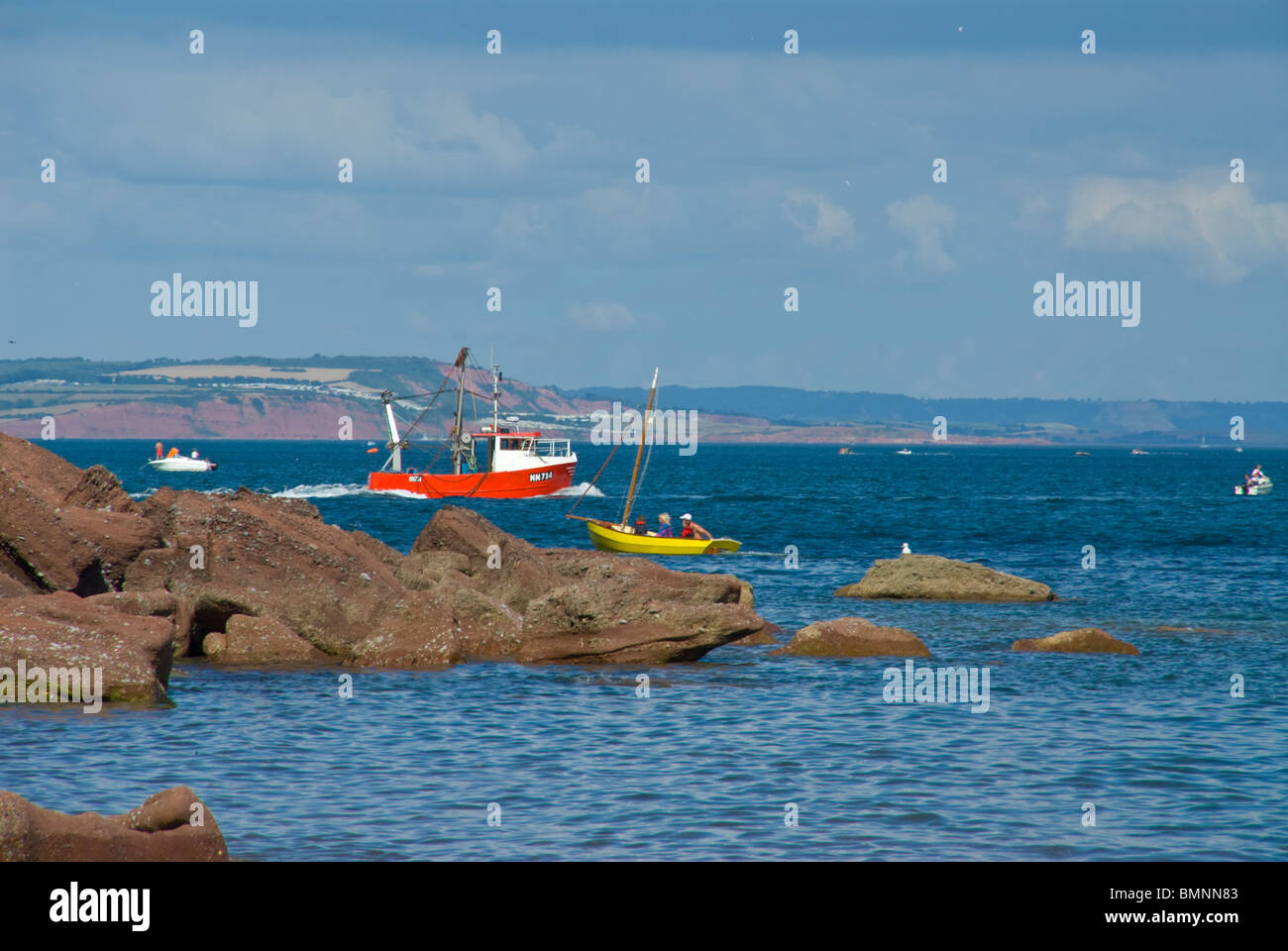 Devon shaldon ness beach hi-res stock photography and images - Alamy