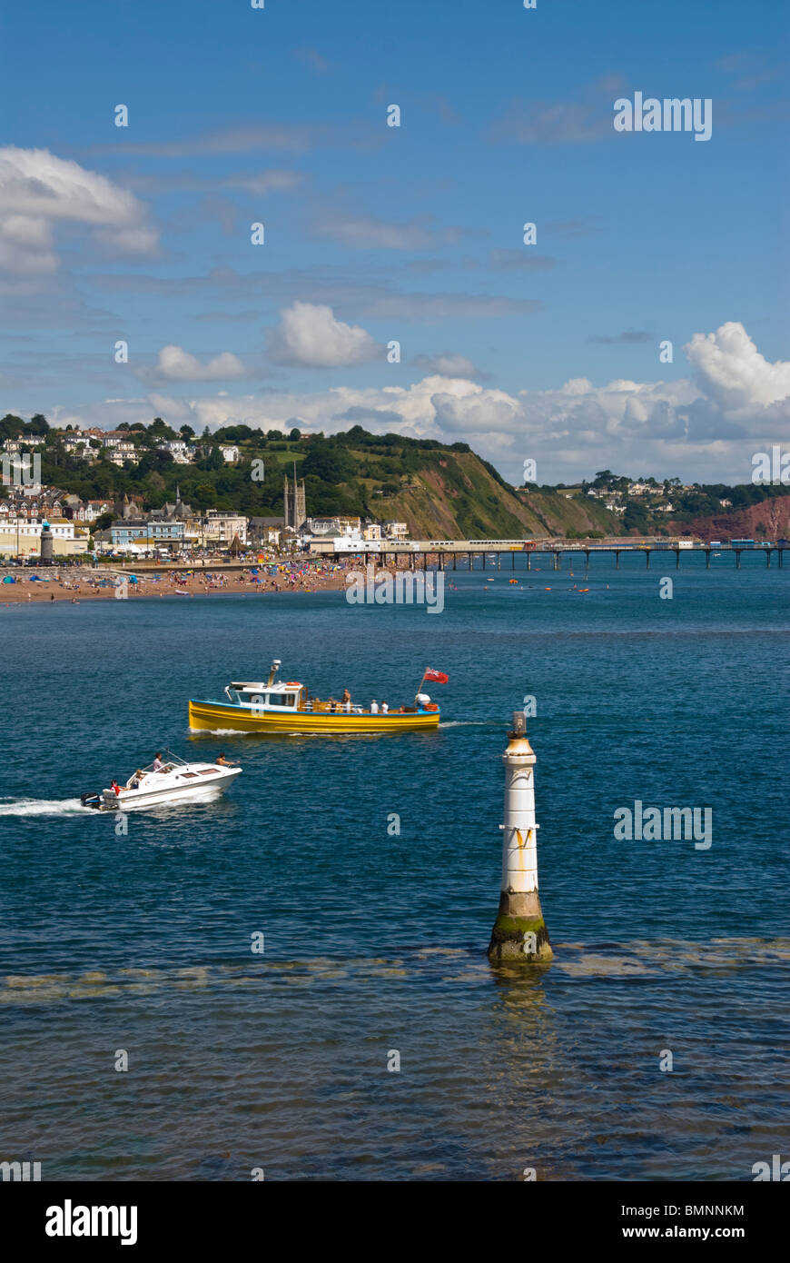 Devon, Teignmouth Port Stock Photo - Alamy
