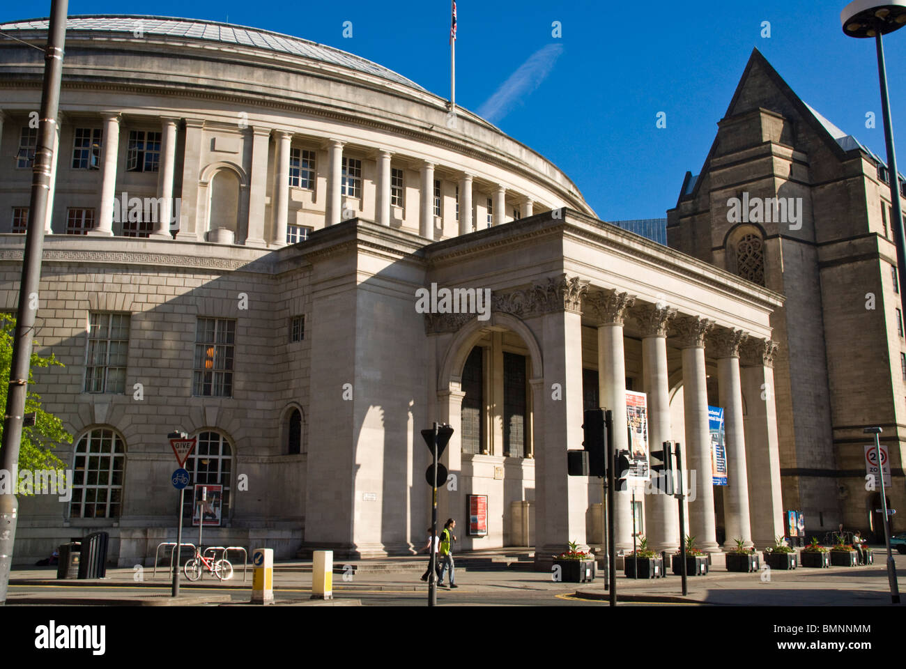 Manchester, Central Library Stock Photo - Alamy