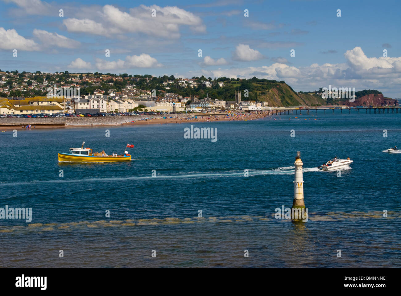 Devon, Teignmouth Port Stock Photo - Alamy