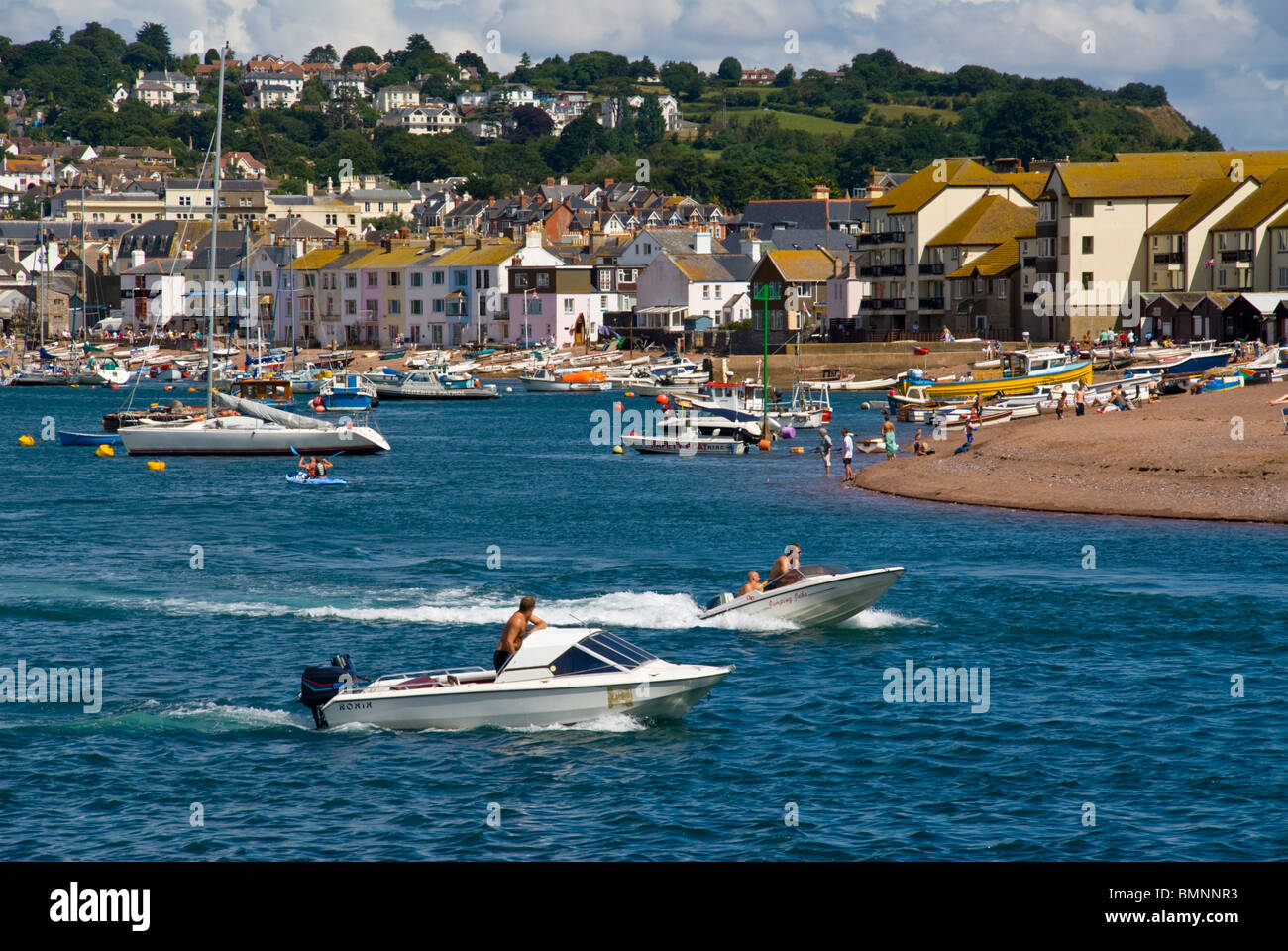 Devon, Teignmouth Port Stock Photo - Alamy