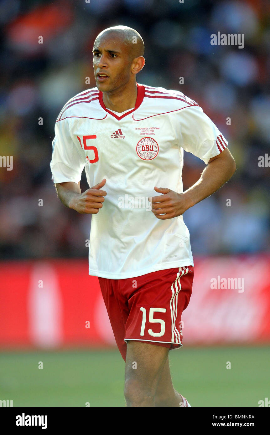 SIMON POULSEN DENMARK SOCCER CITY SOUTH AFRICA 14 June 2010 Stock Photo ...