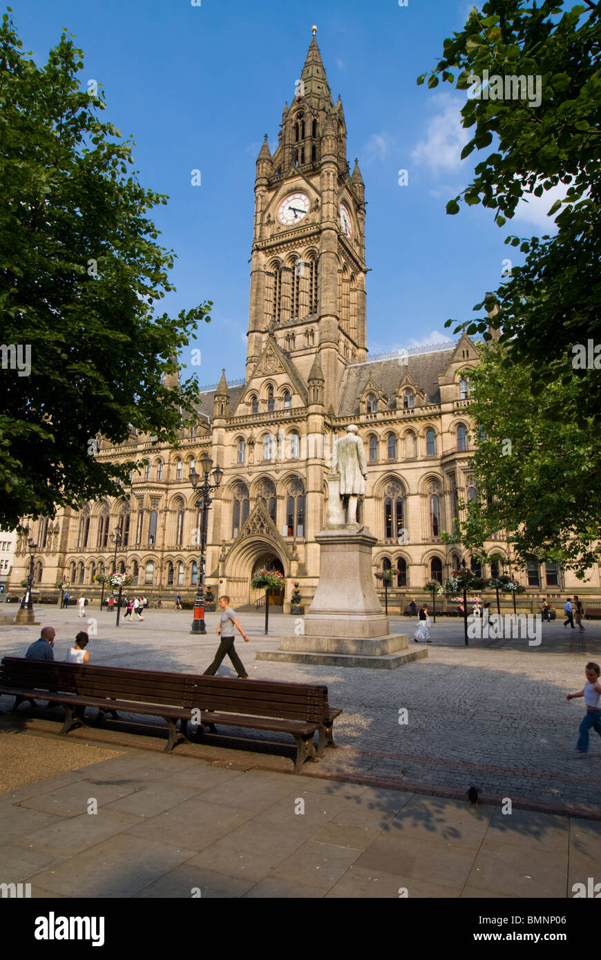 Manchester, Town Hall Stock Photo - Alamy